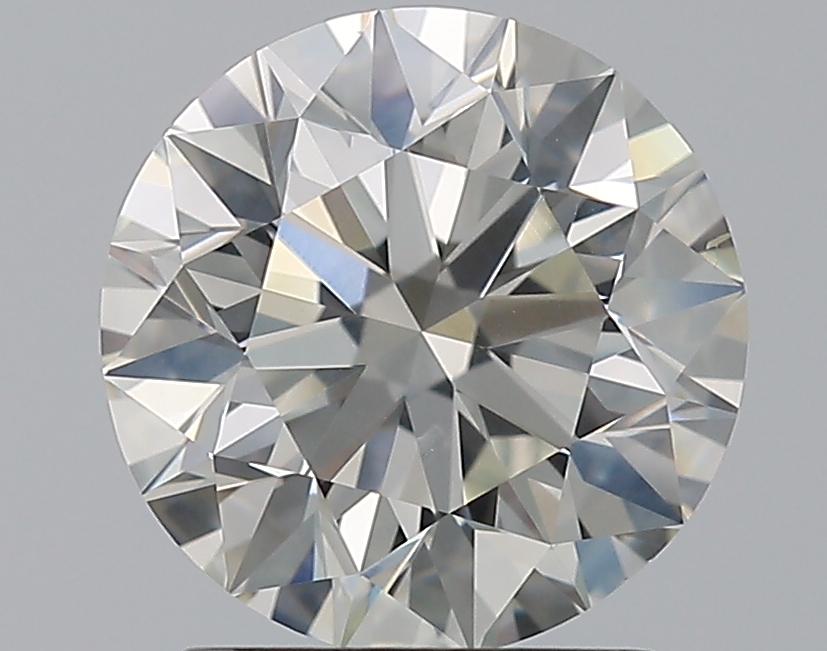 DreamStone 2.01 Carat - Round Cut Natural Diamond, J Color, SI1 Clarity ...